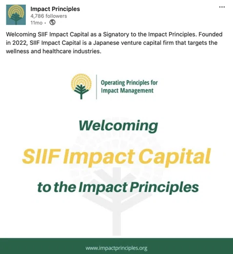 Signing the Impact Principles: Part 1 Conditions and Benefits | SIIF ...